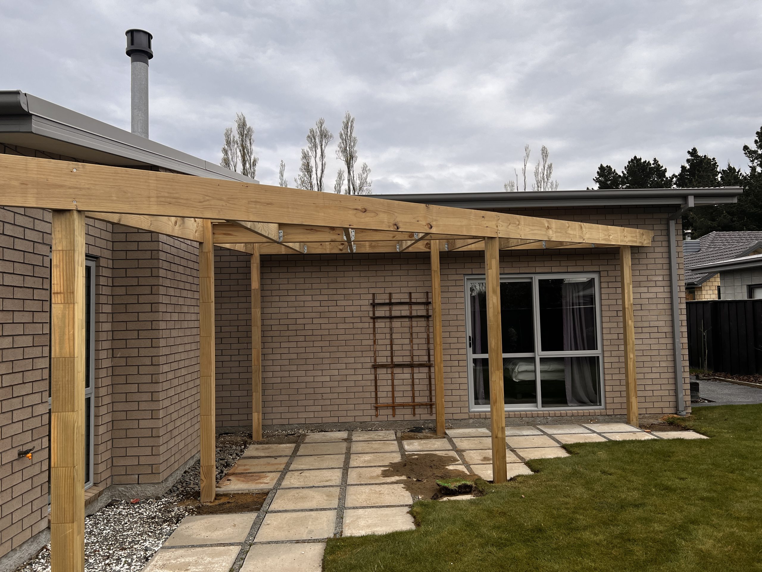 Custom Pergola With Cover | Home Builder in Canterbury