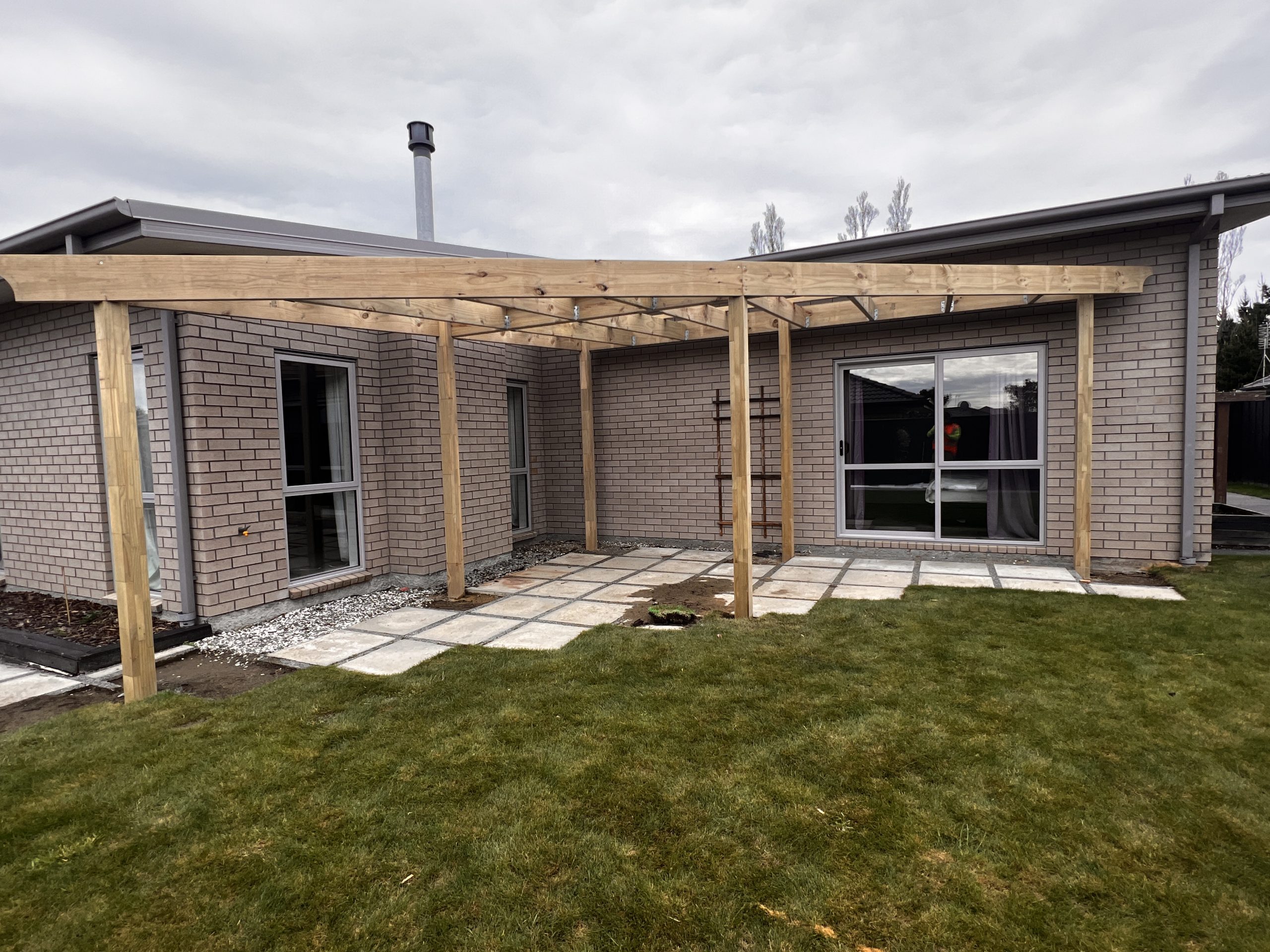 Custom Pergola With Cover | Home Builder in Canterbury